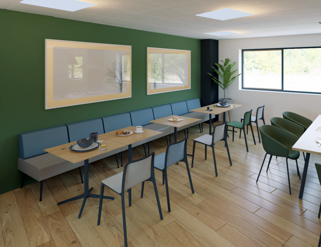 Aménagement d'une cafétéria pour une entreprise - Tertiaire